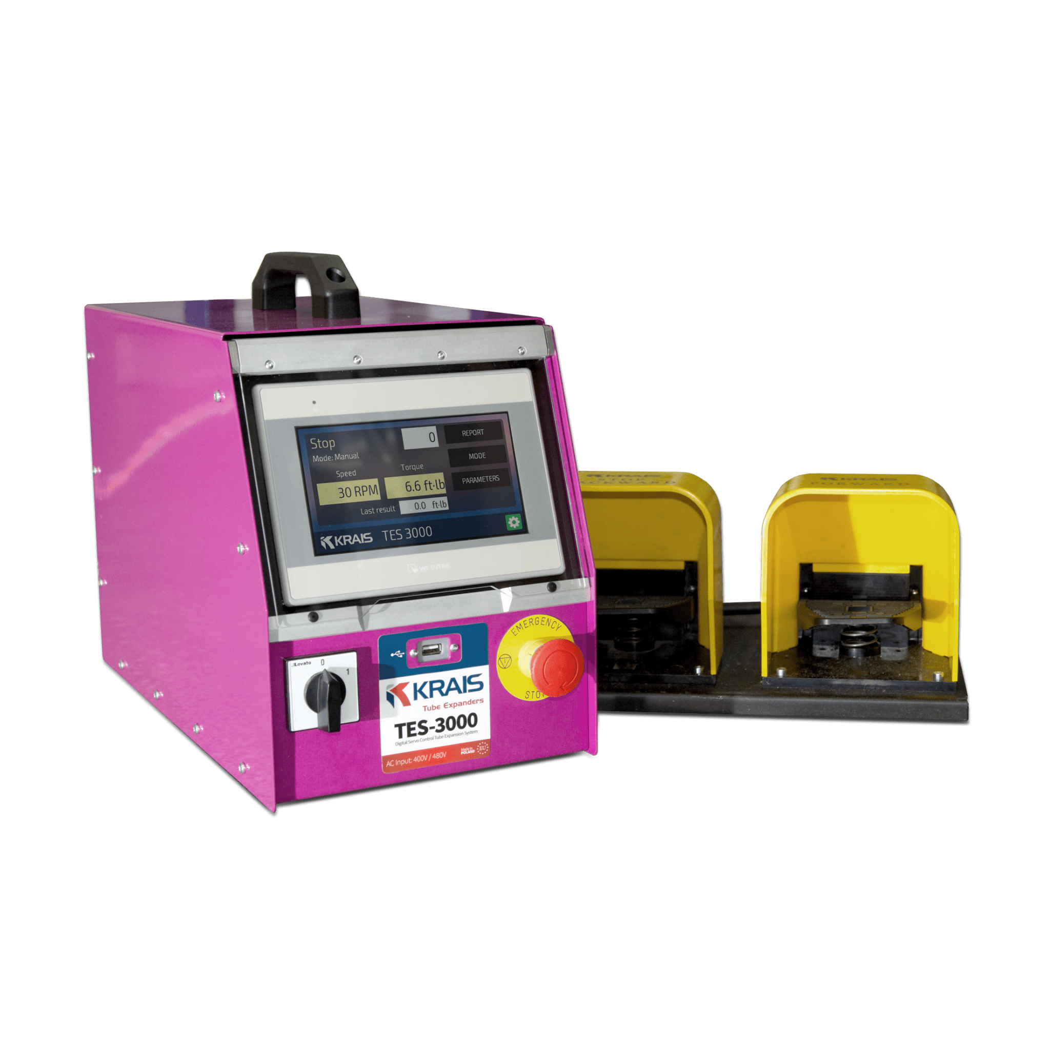 Tube expanders, digital rolling motors - KRAIS Tube Expanders